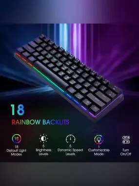 Computers, Laptops & Parts | Rgb Mechanical Gaming Keyboard With Blue ...
